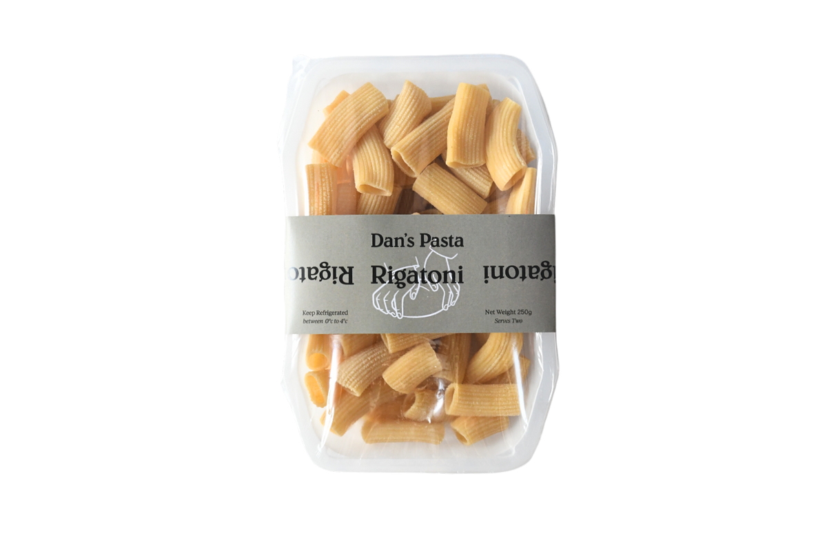 Fresh Rigatoni 250g Serves 2 – Dan's Pasta
